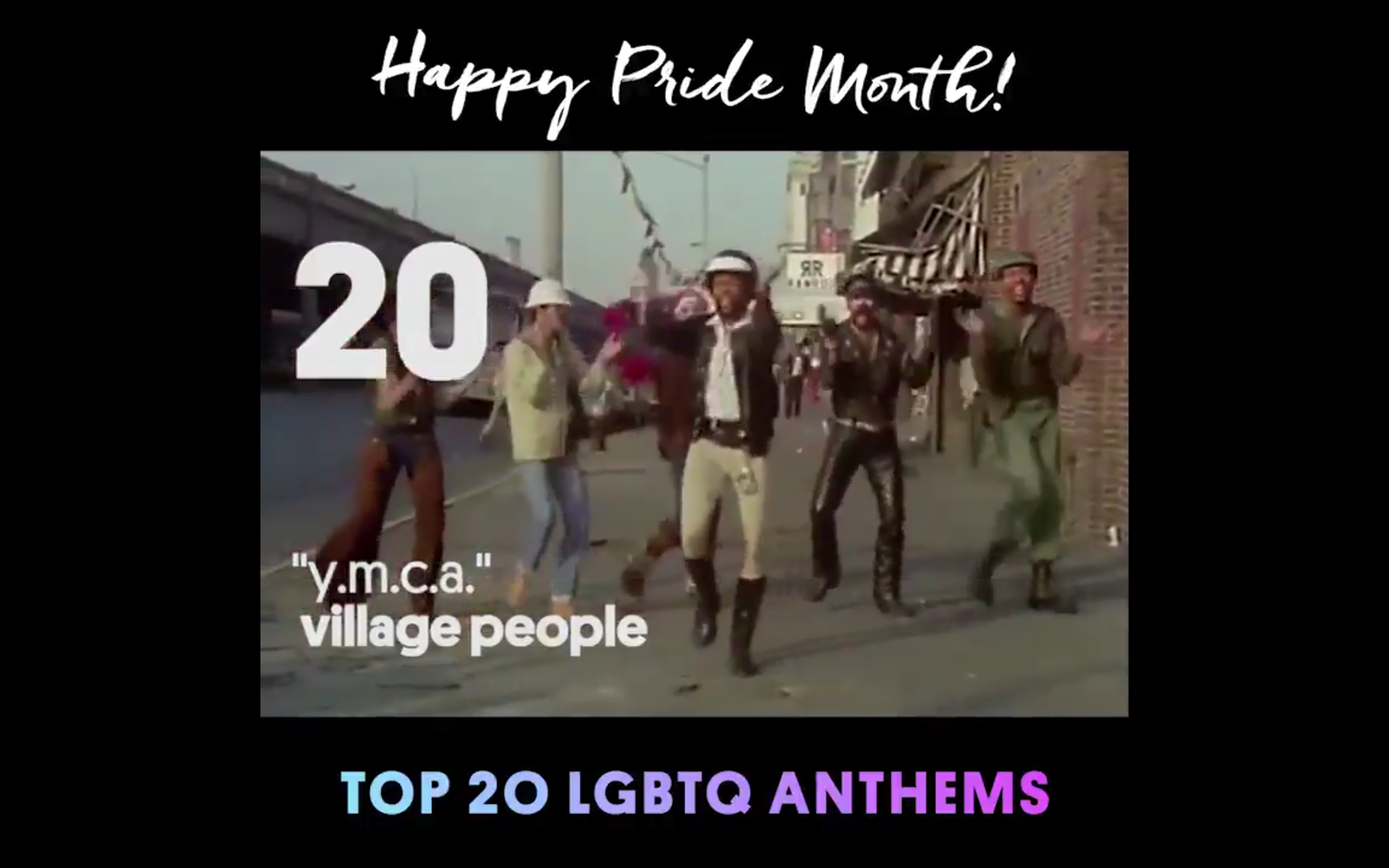 Watch: Billboard's Top 20 LGBT Hymnen für den Pride Month — GAY.CH ...