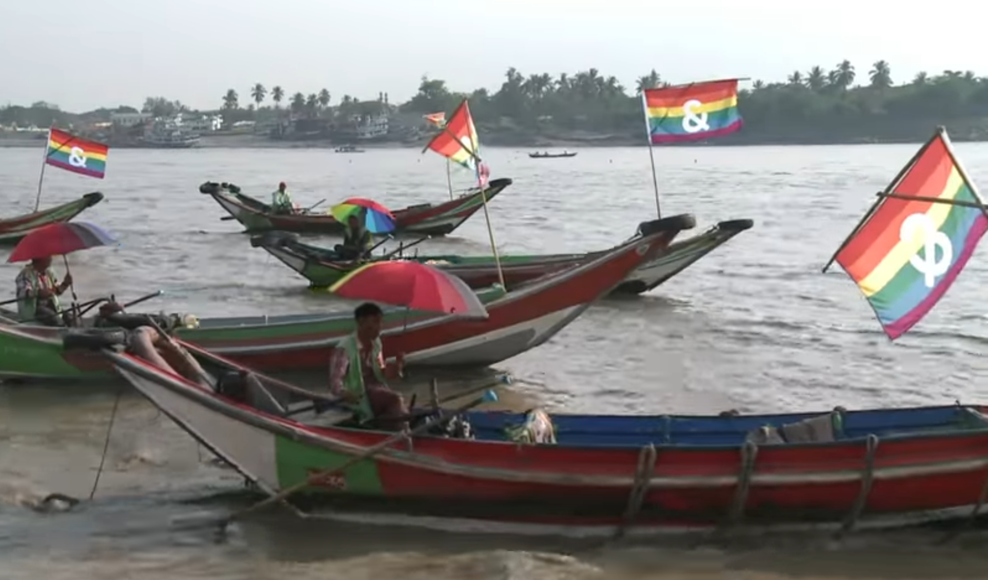Watch: Erste Pride Boat Parade in Myanmar — GAY.CH · Alles bleibt anders!
