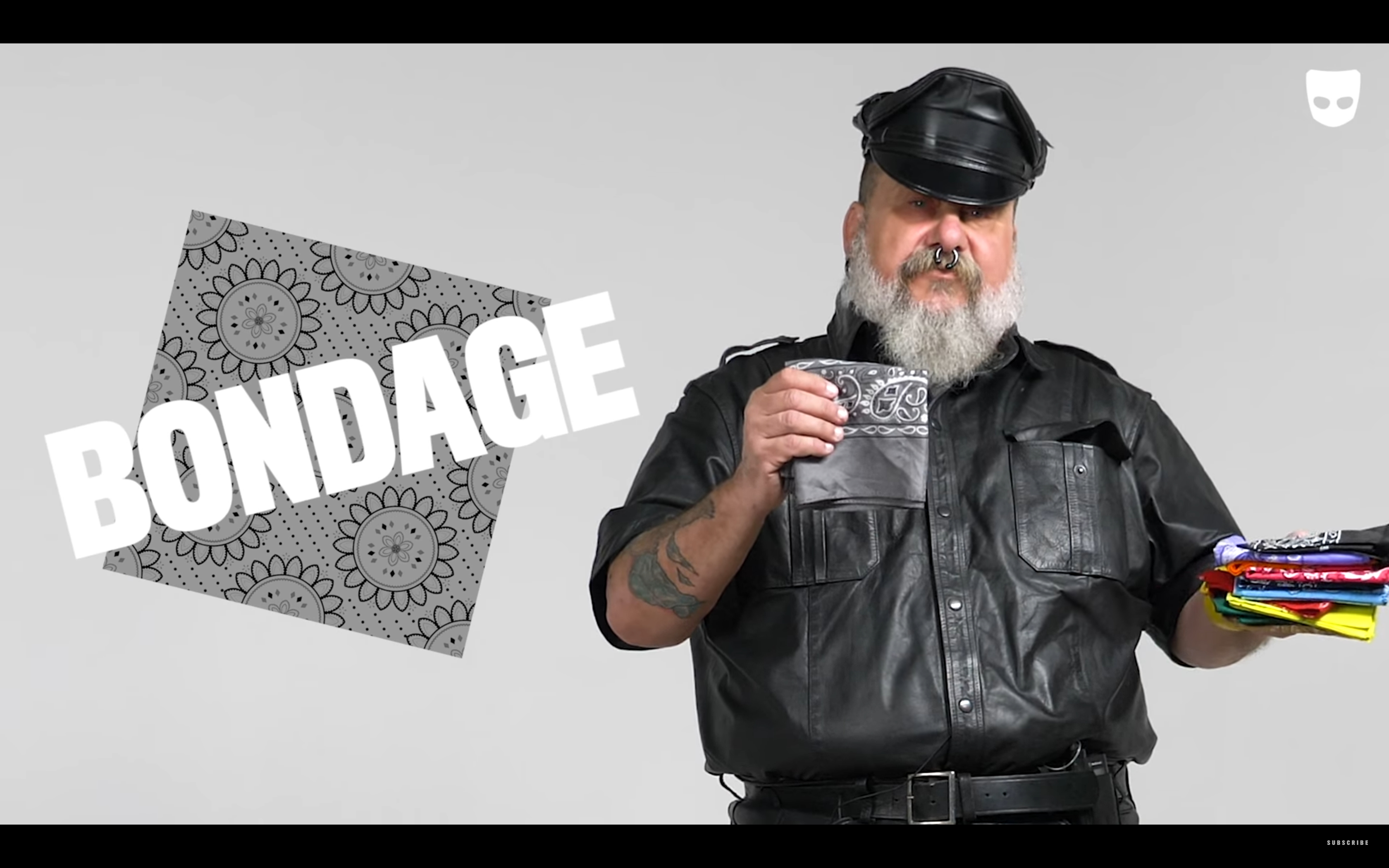 Watch: Leather Daddy Explains The Hanky Code — GAY.CH · Alles bleibt ...