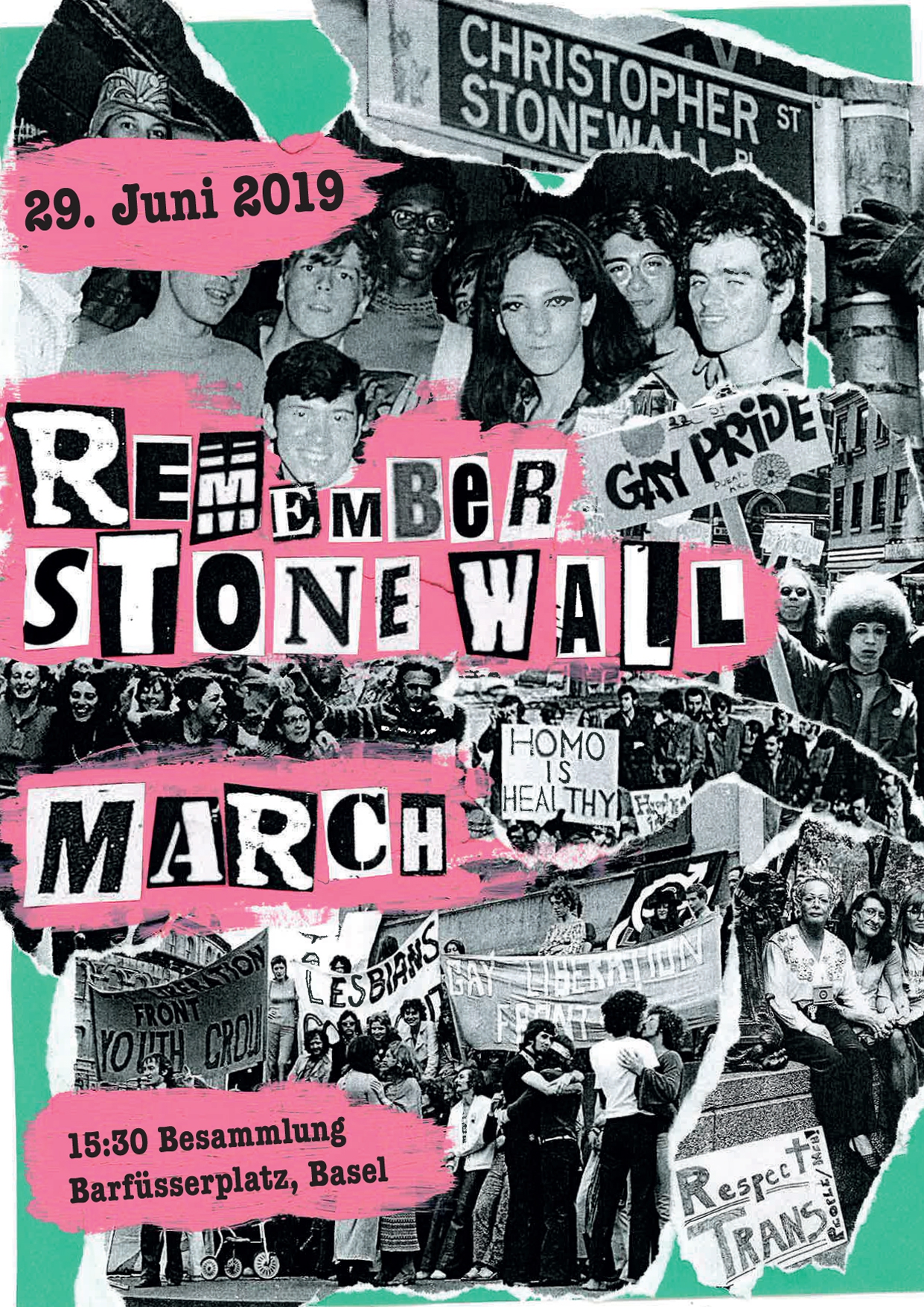 Remember Stonewall March — GAY.CH · Alles bleibt anders!