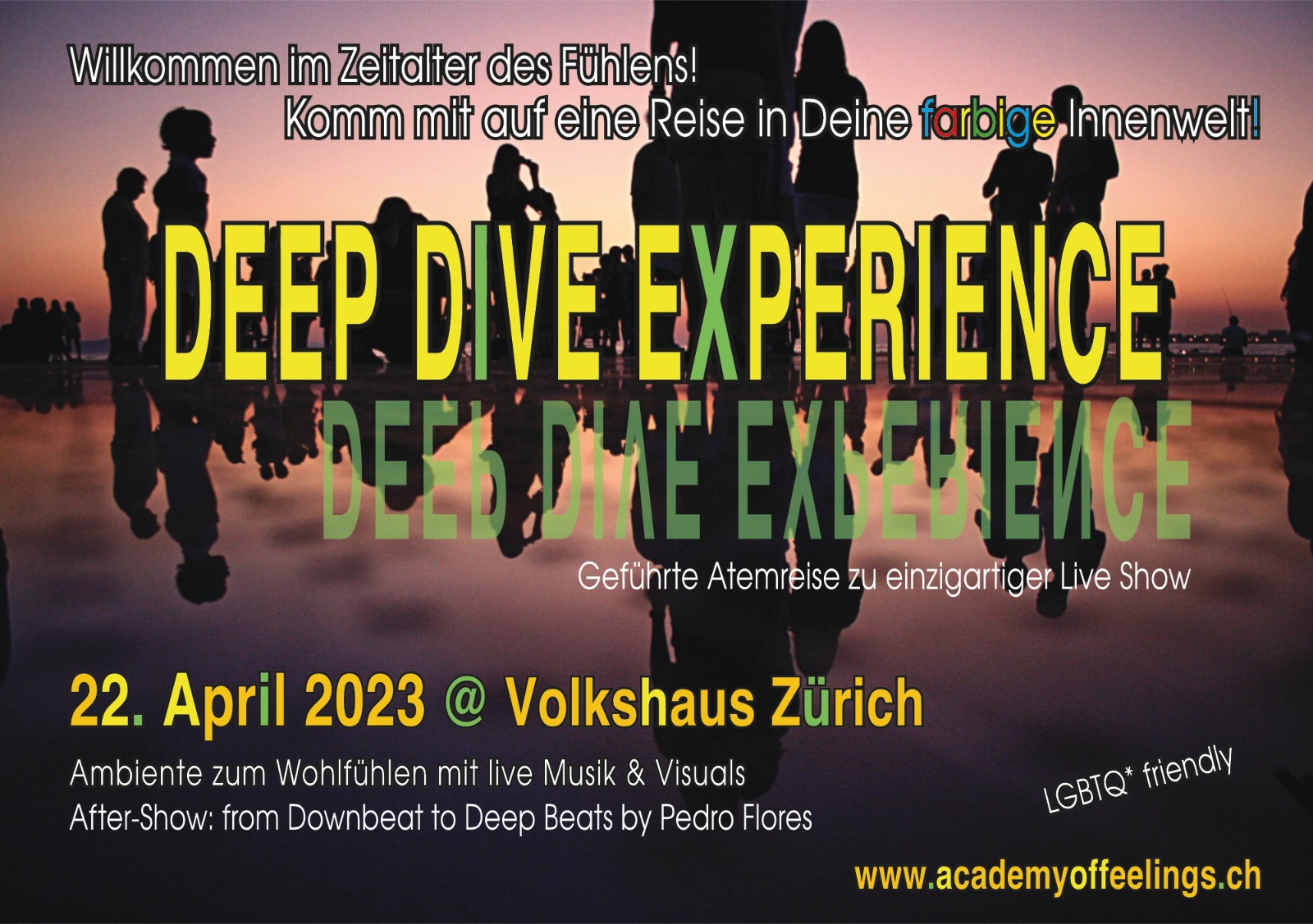 Deep Dive Experience — GAY.CH · Alles bleibt anders!