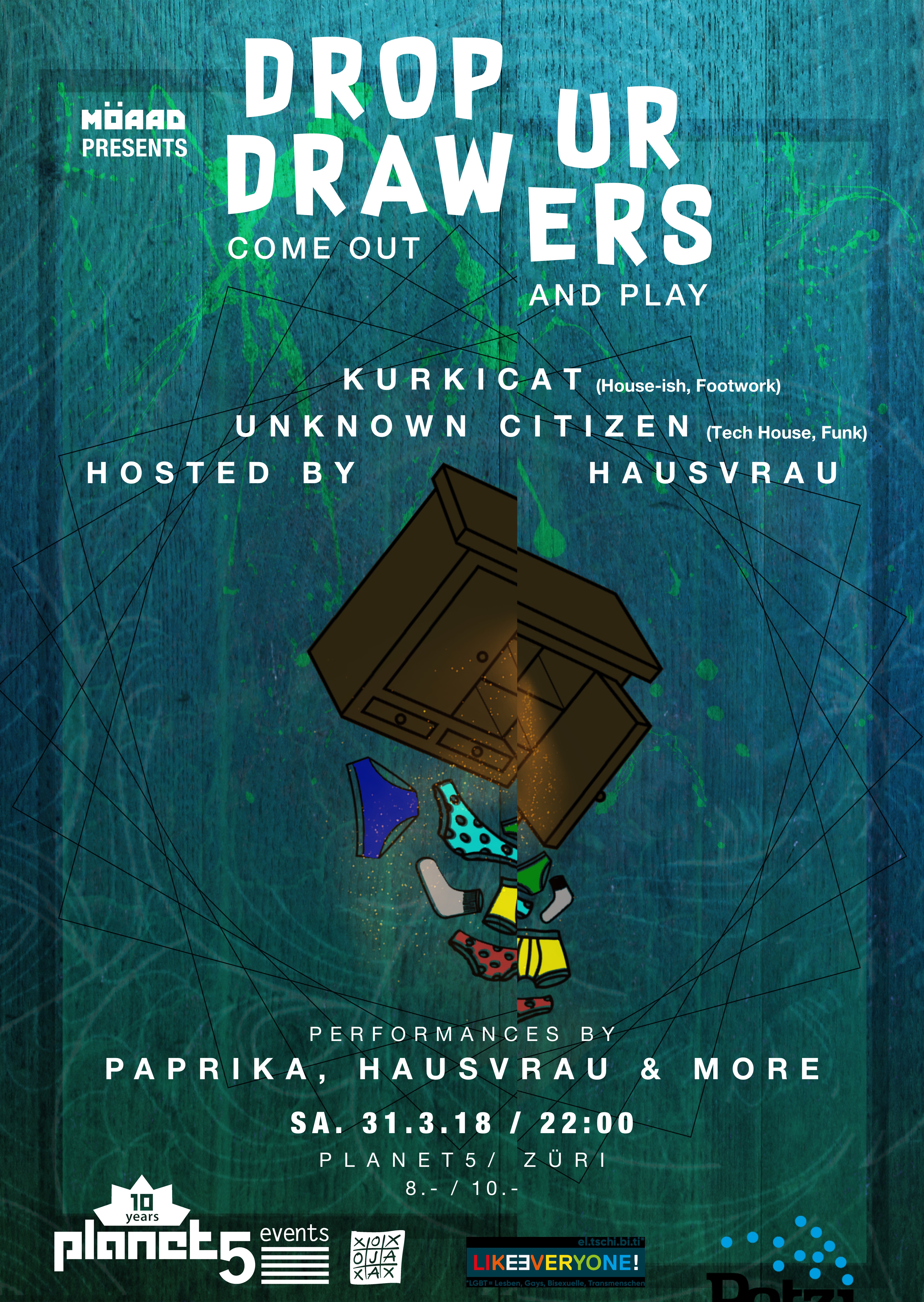 Drop Ur Drawers Come Out And Play — Gay Ch · Alles Bleibt Anders