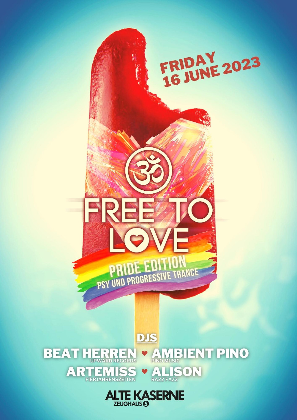 Free To Love: Pride Edition — GAY.CH · Alles bleibt anders!