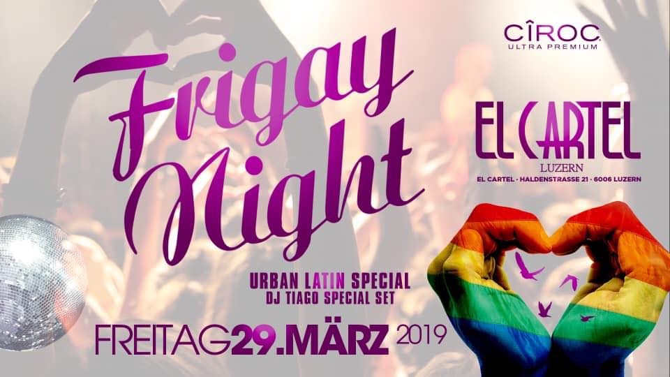 Frigay Night — GAY.CH · Alles bleibt anders!