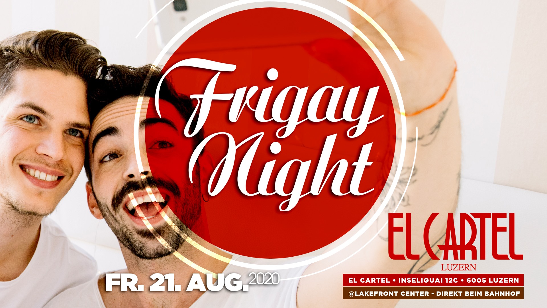 Frigay Night — GAY.CH · Alles bleibt anders!