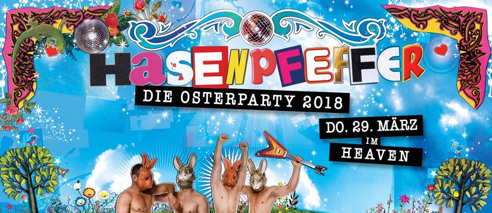 Hasenpfeffer Party — GAY.CH · Alles bleibt anders!