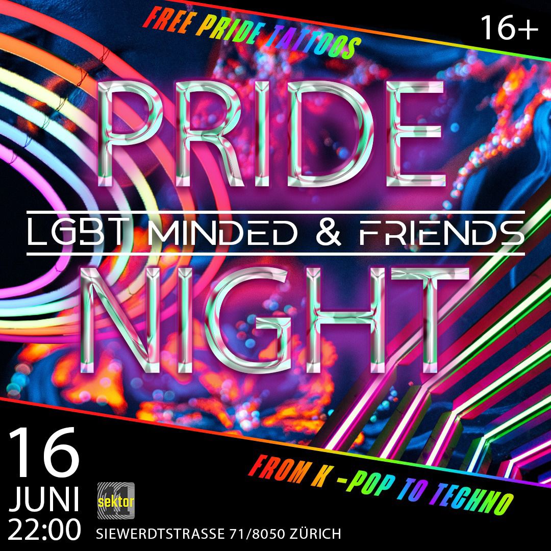 LGBTQ Pride Night — GAY.CH · Alles bleibt anders!